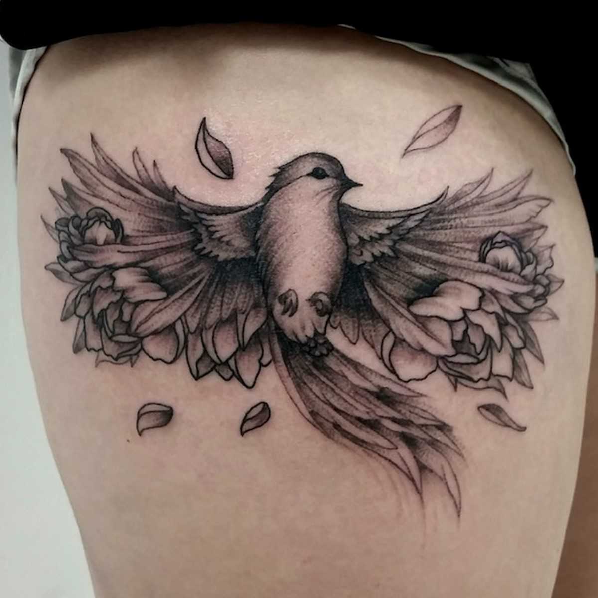 Copper Coin Tattoo - Michael Dangremond