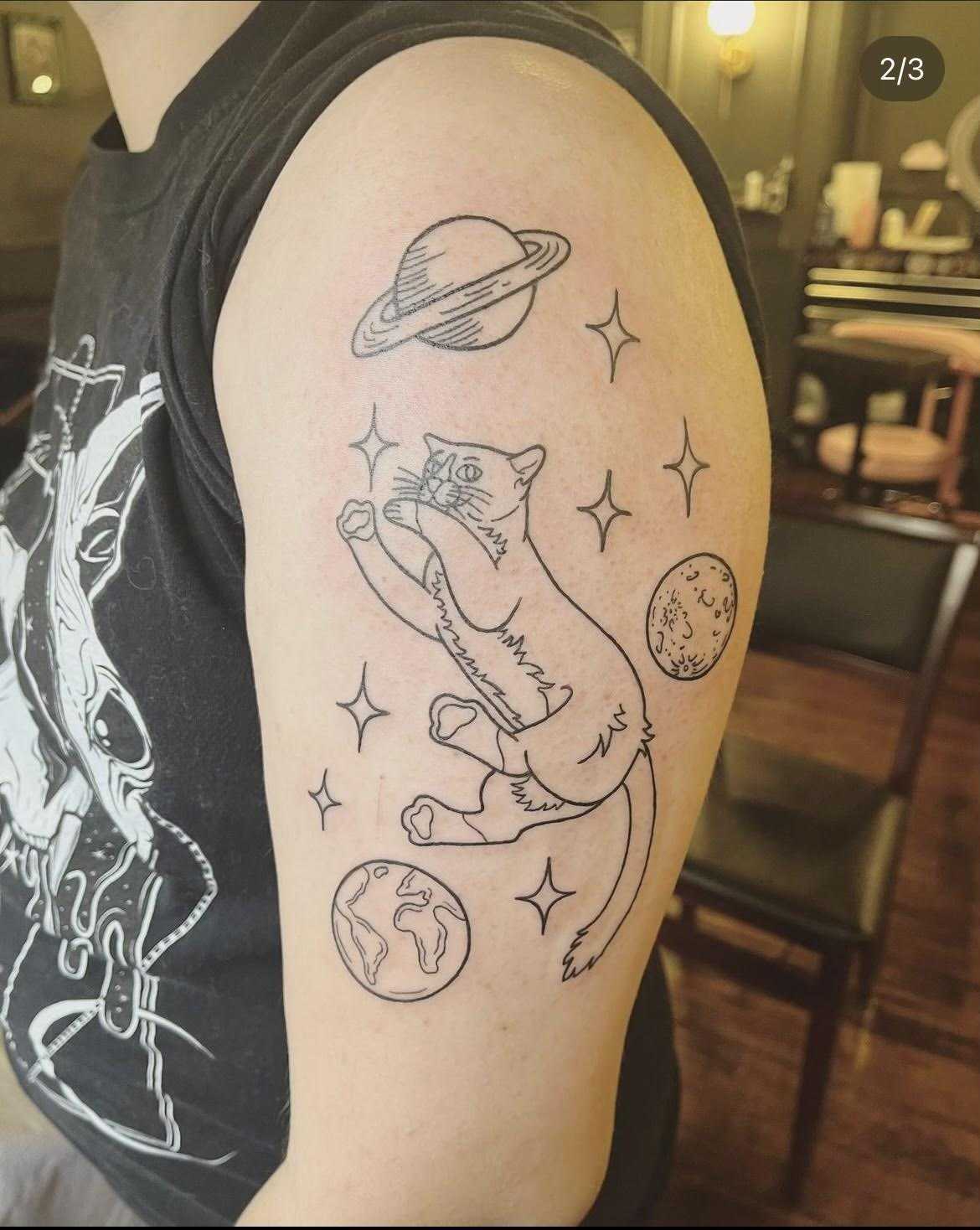 Copper Coin Tattoo - Pandora Fox