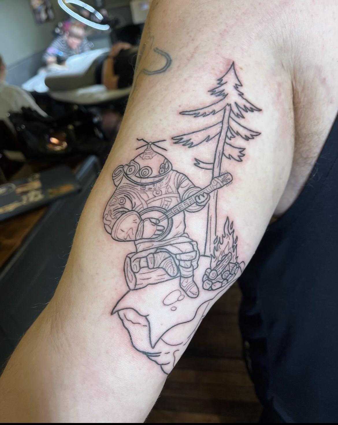 Copper Coin Tattoo - Pandora Fox