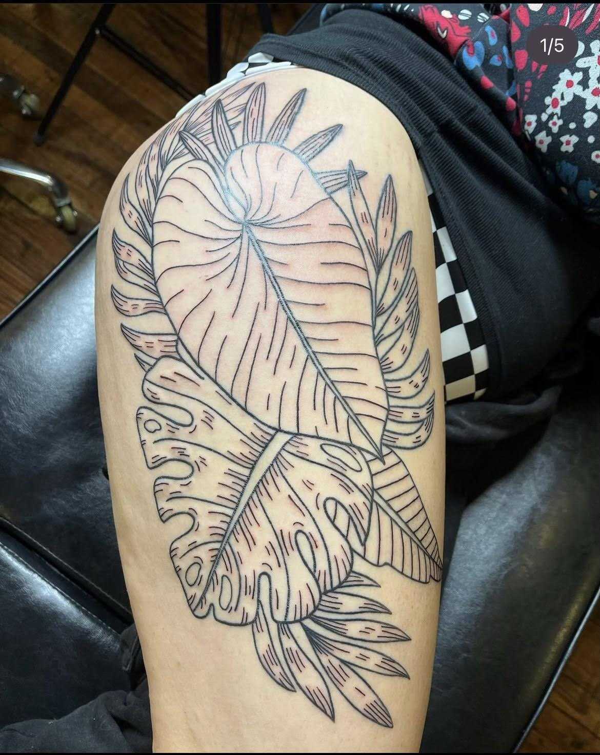 Copper Coin Tattoo - Pandora Fox