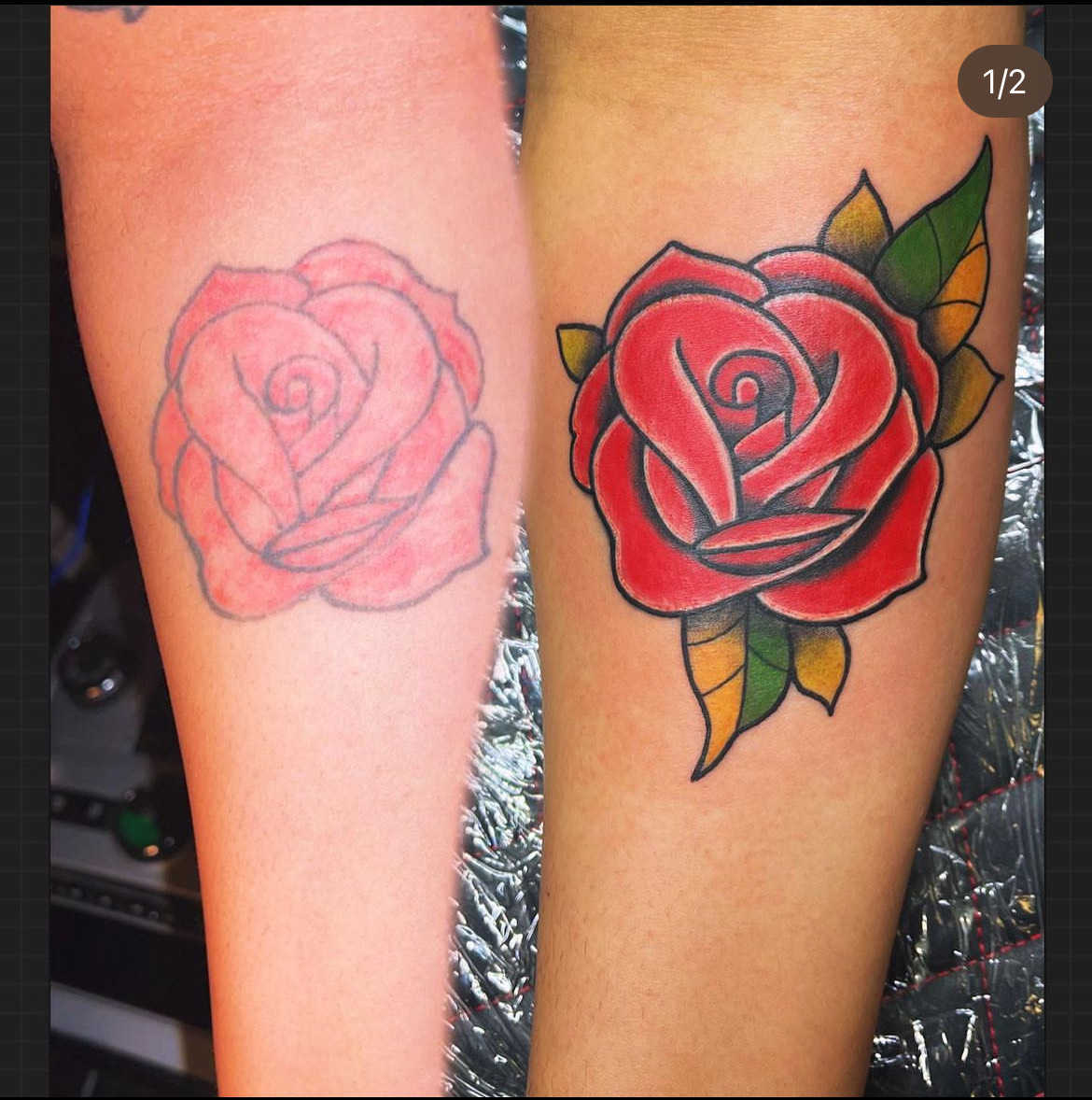 Copper Coin Tattoo - Pandora Fox