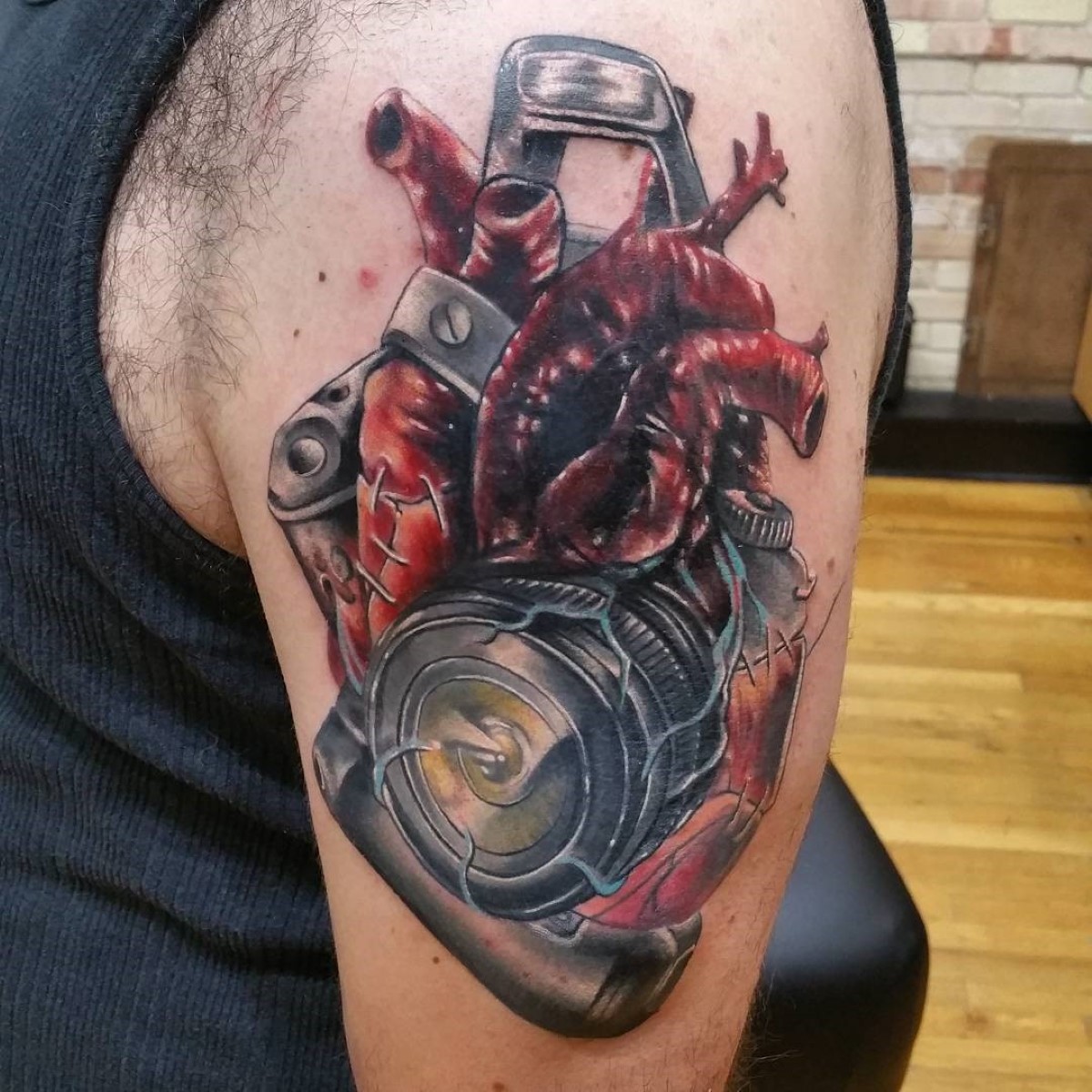 Turbo Heart Tattoo